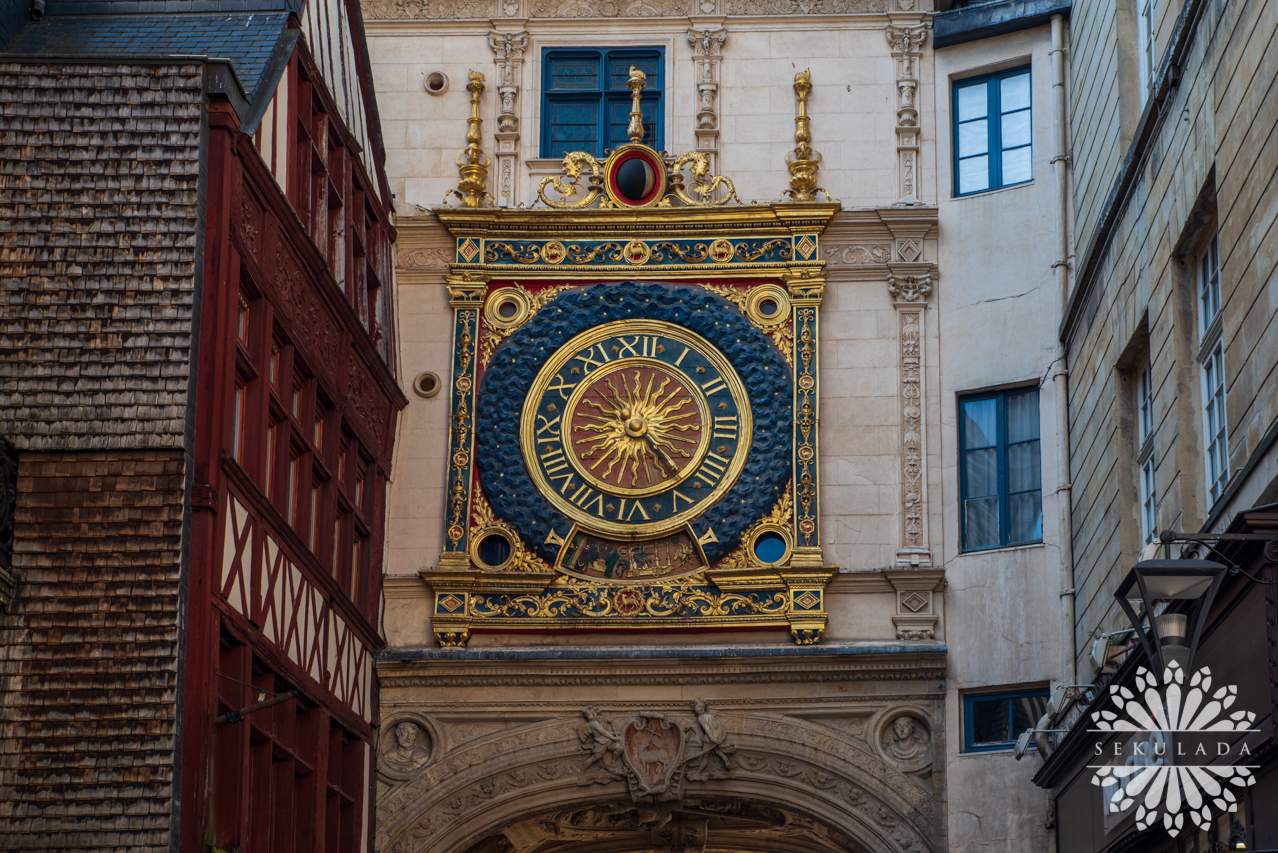 Rouen - Joanna D'Arc, Monet i domki z szachulca - sekulada.com